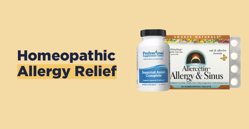 Homeopathic Allergy Relief - Professional Supplement Center